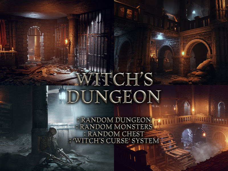 The witch’s dungeon is everchanging.