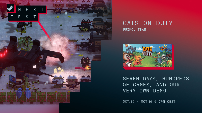Cats on Duty - Let’s Pawty! Cats on Duty Pounces On Steam Next Fest ...