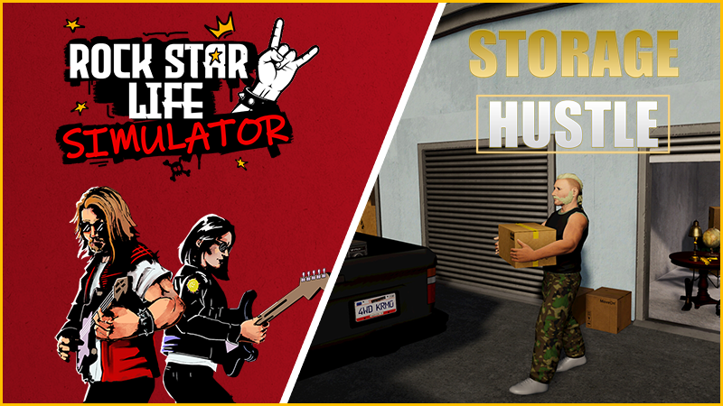 Rock Star Life Simulator - Bundle with Storage Hustle - Steam News