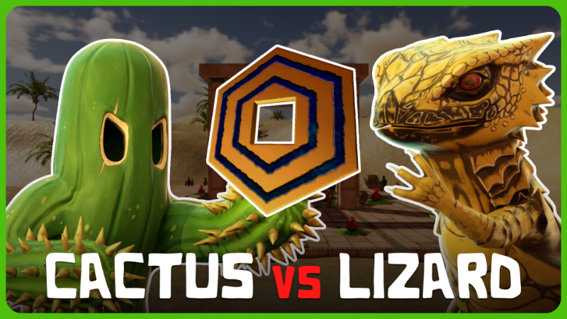 CACTUS - [VIDEO] CACTUS vs. LIZARD: Death Cam Battle - Steam News