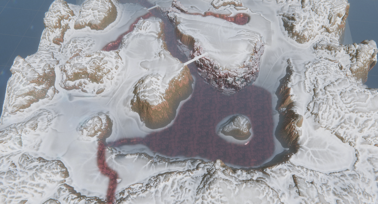 A wilderness of snow and ice