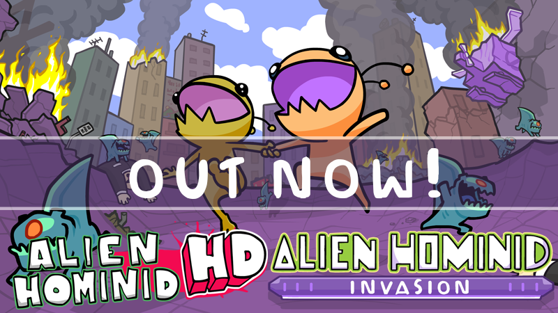 Alien Hominid HD - Alien Hominid HD is out now! - Steam News