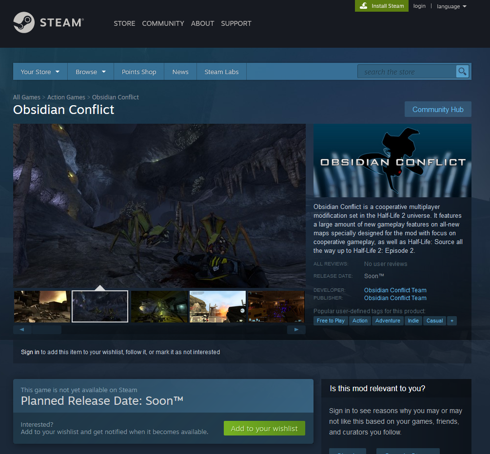 Steam Community :: Obsidian Conflict