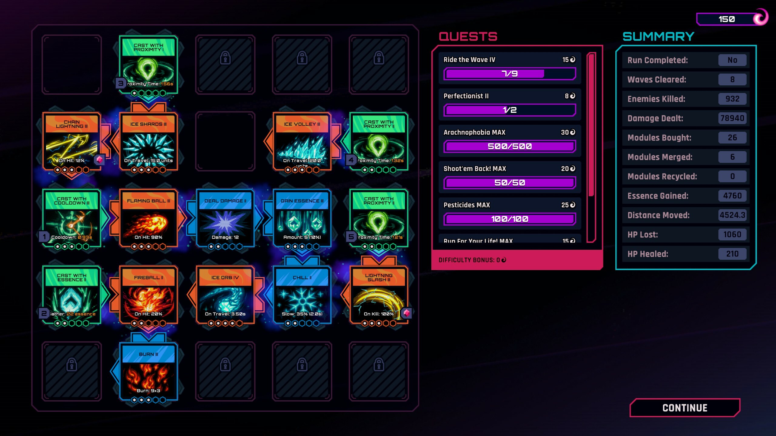 Metaprogression, manual aim and pads