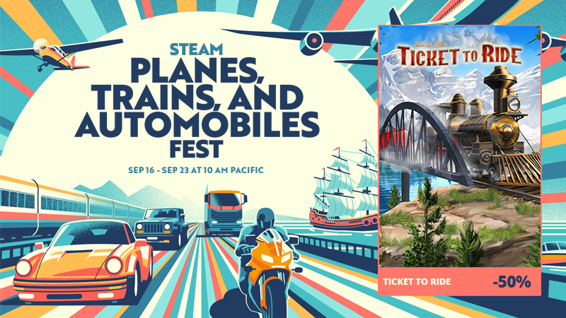 Ticket to Ride® - Hop On Board for Steam’s Planes, Trains, and ...