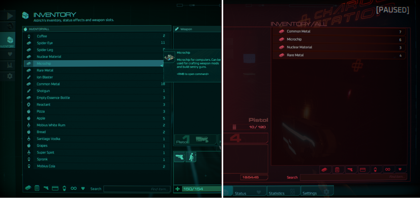 A comparison image between new and old UI.