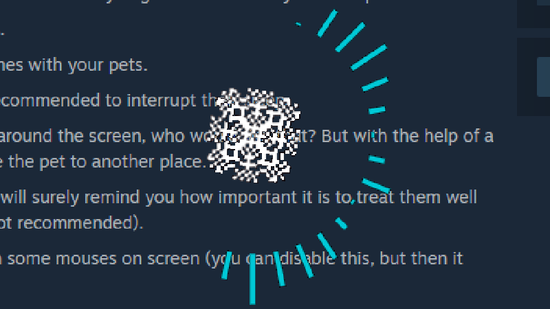 Desktop Pet Project - Strange snow appeared in item list - Steam News