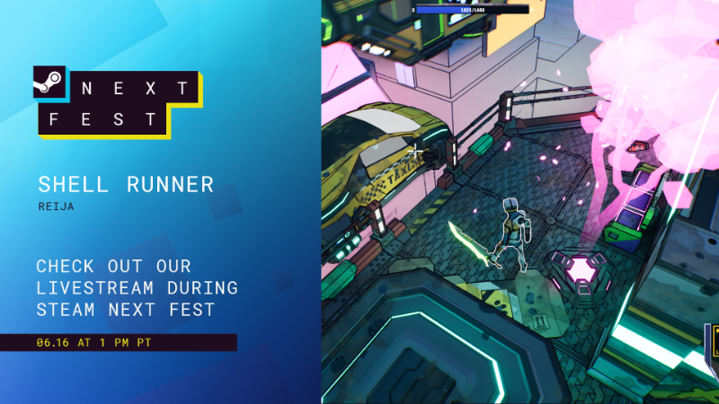 Shell Runner - Next Fest Broadcast #2 - Steam News