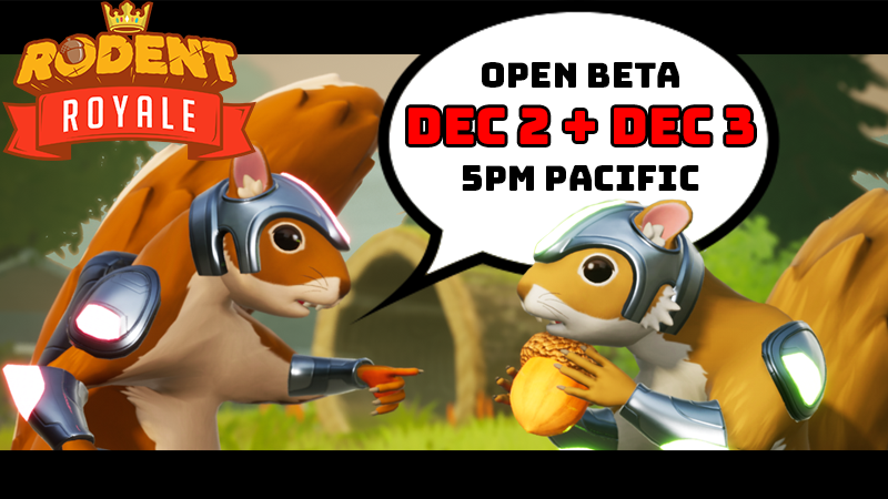 Rodent Royale Playtest - OPEN BETA LIVE NOW! - Steam News