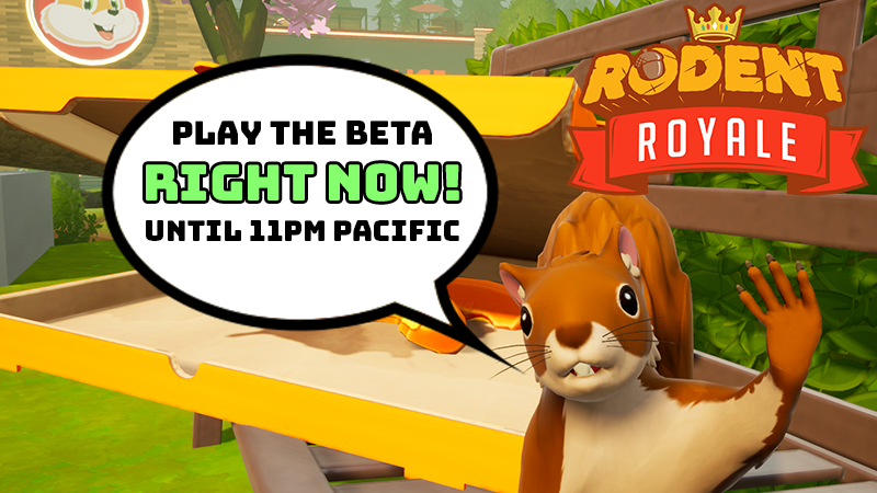 Rodent Royale Playtest - Play Our OPEN BETA Right Now! - Steam News