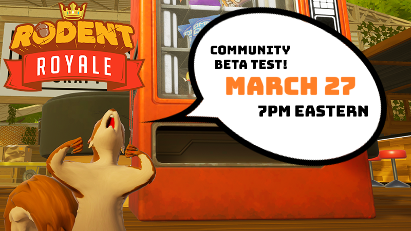 Rodent Royale Playtest - PLAY TODAY at 7PM Eastern - Steam News