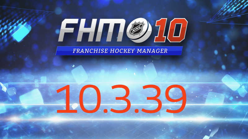 Steam :: Franchise Hockey Manager 10 :: FHM10 Update 10.3.39 Now Available