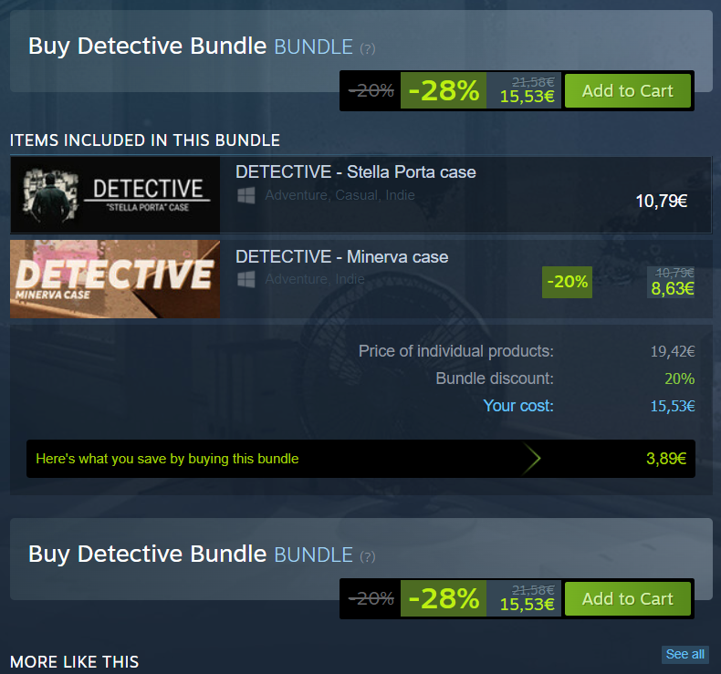Steam Community :: DETECTIVE - Minerva case