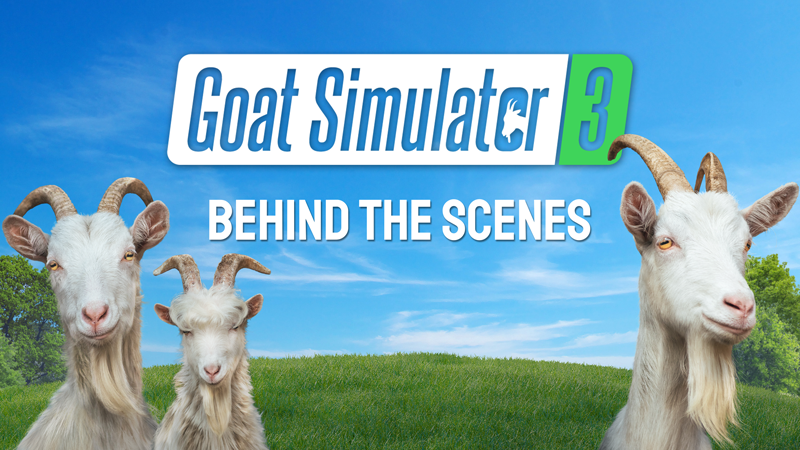 Goat Simulator 3 - Behind the Scenes Footage - Steam News
