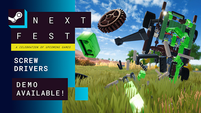 Screw Drivers - 🚗💨 The Screw Drivers demo is joining the Steam Next ...