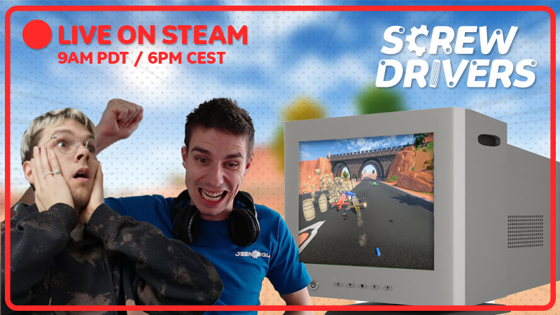 Screw Drivers - 🔴 Screw Drivers Steam Next Fest stream #1 airs today ...