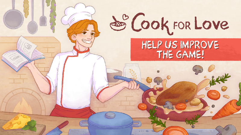 Tell Me Your Story - Playtests of our new cozy game - Cook For Love ...