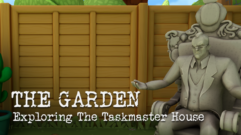 Taskmaster VR - Exploring the Taskmaster House - The Garden - Steam News