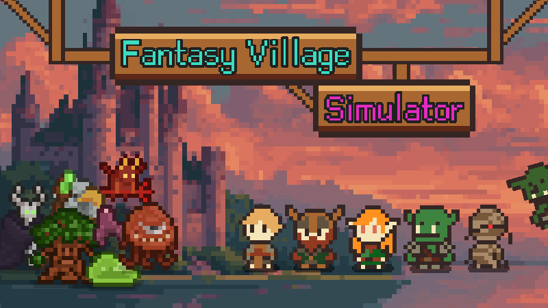 Fantasy Village Simulator - Watch the developer try to survive in ...
