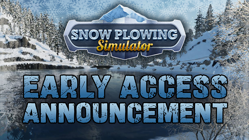 Snow Plowing Simulator - First Snow - ️Premiere is coming ️ - Steam News
