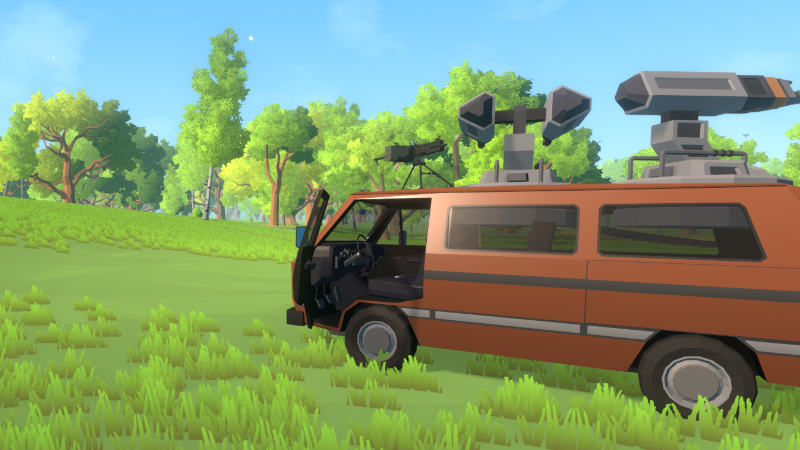 Poly Roam - Turrets & Grenades - Steam News