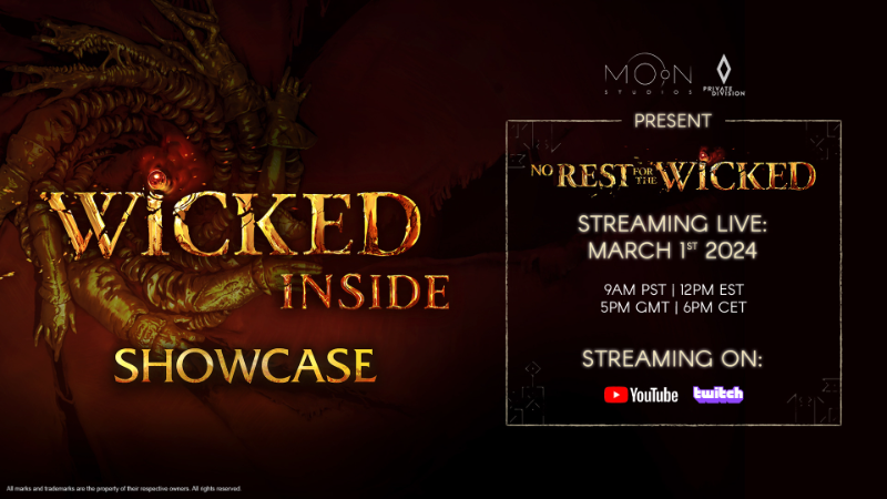 No Rest for the Wicked - Wicked Inside is This Friday! - Steam News