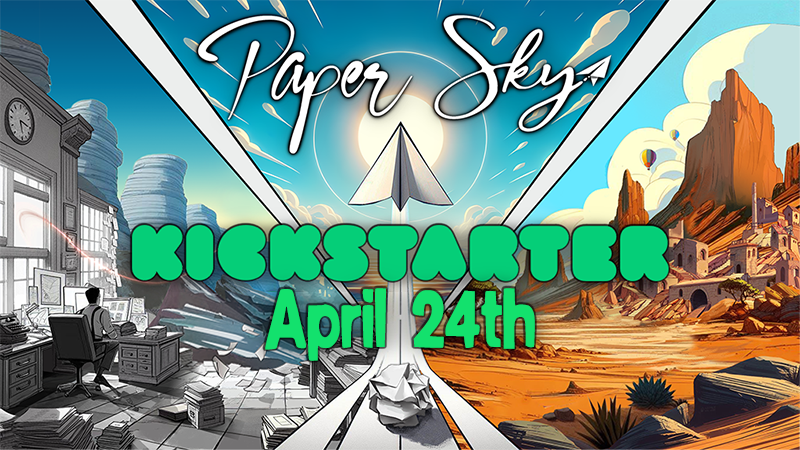 Paper Sky - Kickstarter Campaign Announcement - Steam News
