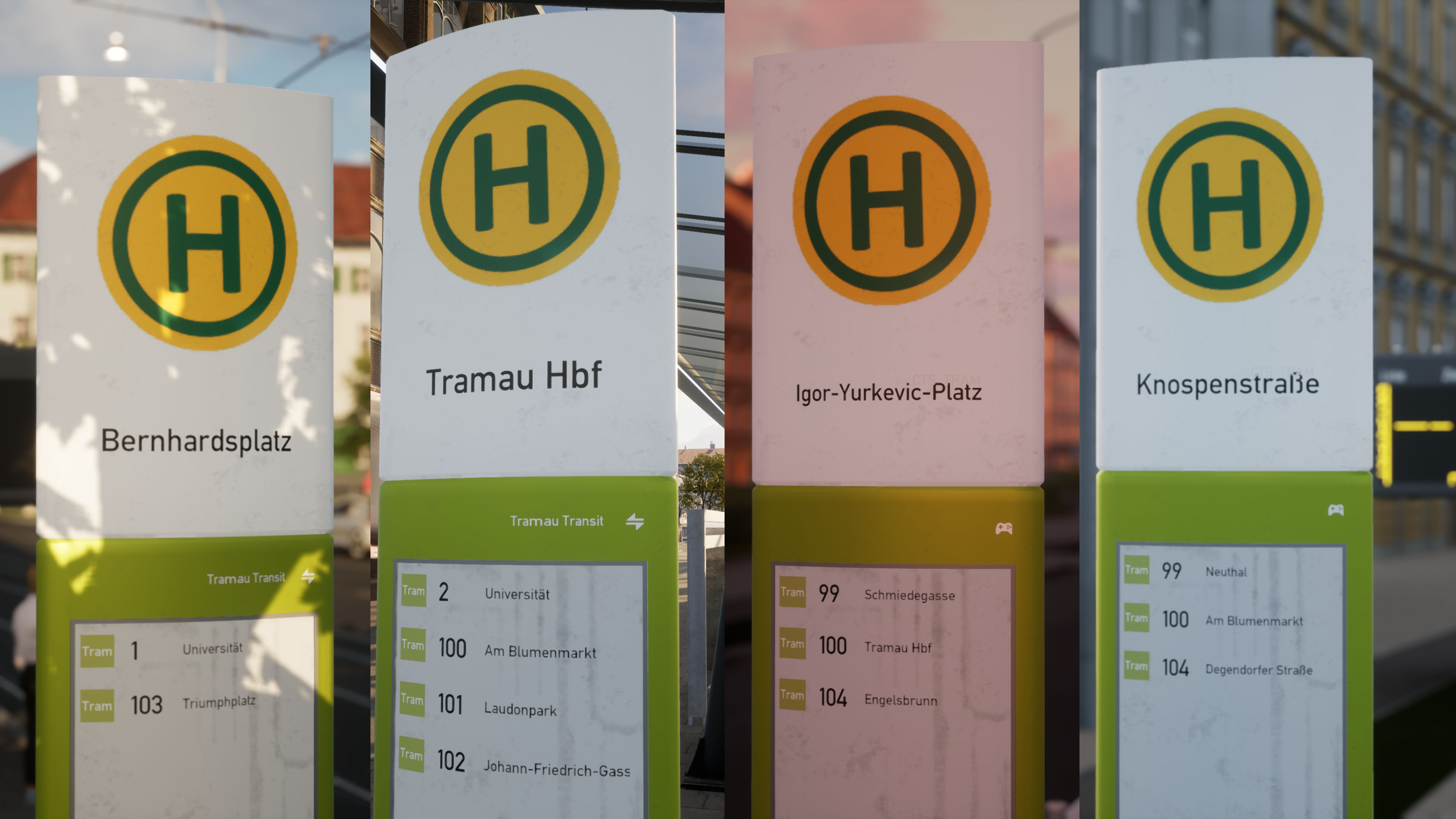 Pic Of The Week #14 - Tram Stop Signs | Dovetail Games Forums