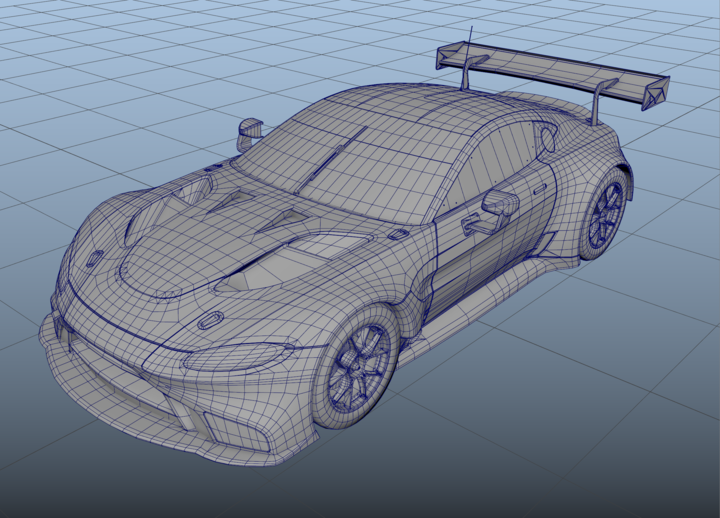 Can you tell us about a 3D vehicle modelling project you've worked on ...