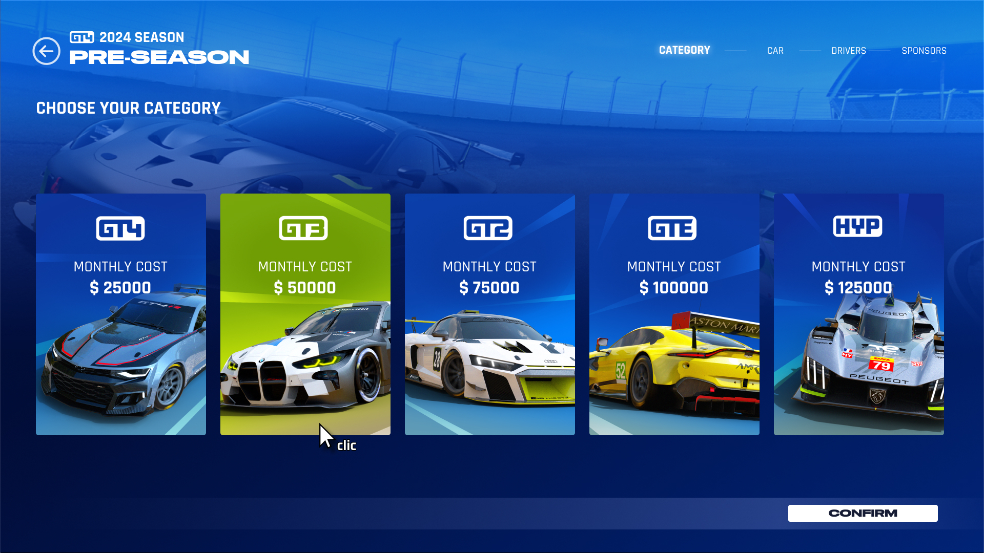 ️ GT Manager features more than 30 officially licensed drivers to ...