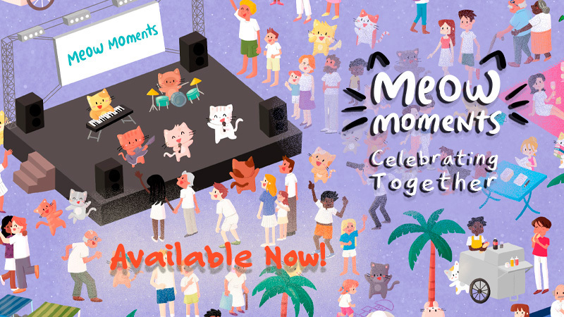 Meow Moments: Celebrating Together - The celebration has just started ...