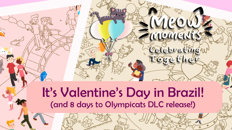 Meow Moments: Celebrating Together - Hey! It's Valentine's Day in ...