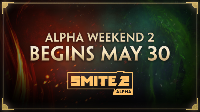 SMITE 2 - SMITE 2: Alpha Weekend 2 begins May 30! - Steam News