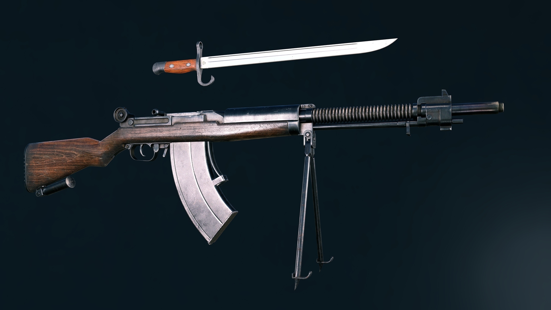 Type Hei Automatic rifle (Japan) - BR V