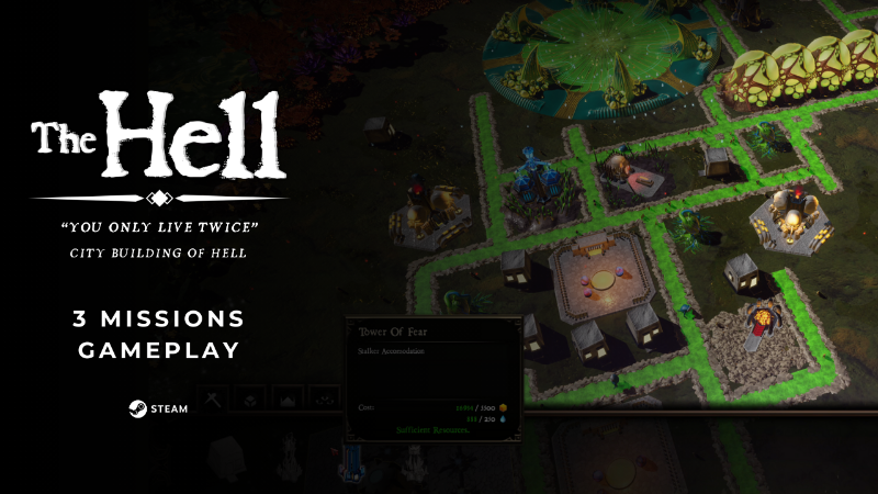 The HELL - 3 Missions Gameplay - Steam News