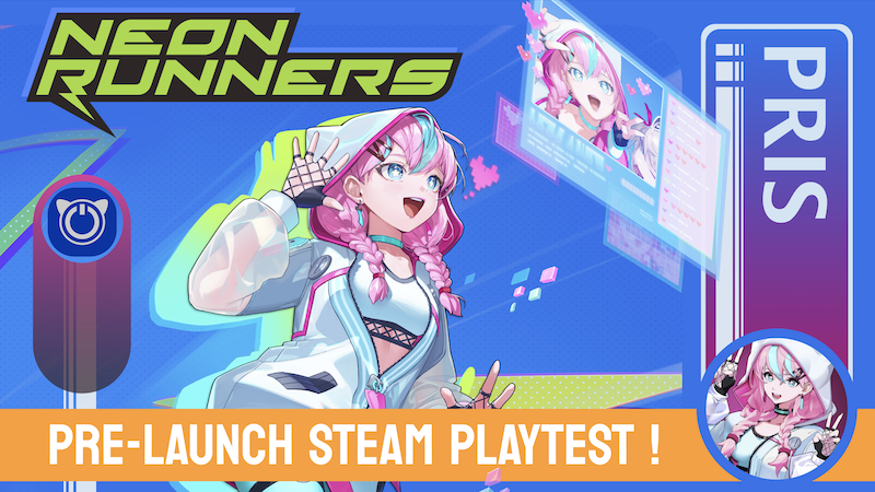 Neon Runners - Neon Runners Playtest on Steam February 28, 2024 - March ...