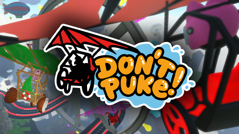 Don't Puke! - First Stream! - Steam News