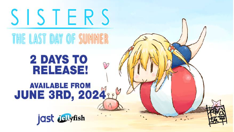 Sisters: Last Day of Summer - Sisters: The Last day of Summer is so close to release! - Steam News
