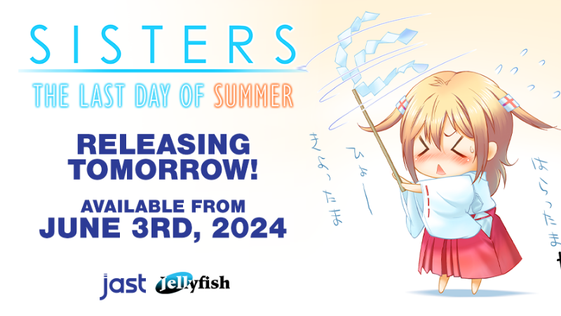 Sisters: Last Day of Summer - Sisters: The Last Day of Summer is Releasing Tomorrow! - Steam News