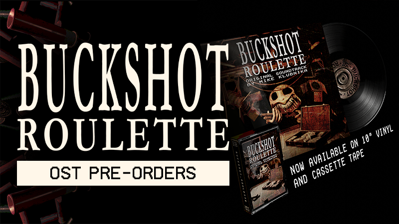 Buckshot Roulette - Original Soundtrack Pre-orders Available! - Steam News