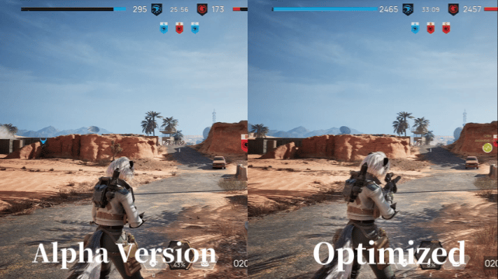 Optimization for projectile abilities
