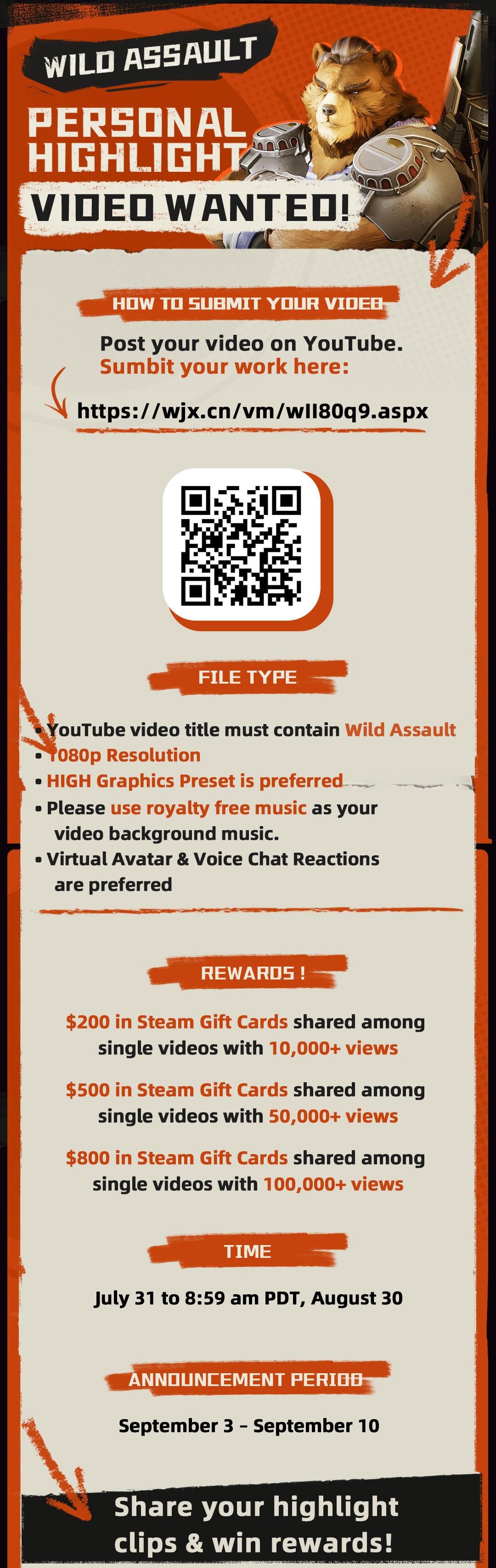 Wild Assault Beta Highlight Wanted!