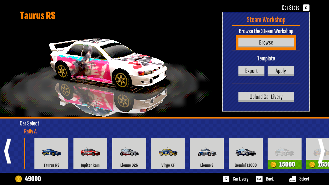 Steam Community :: Old School Rally