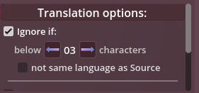 - Ignore option: You can now setup how you chose to ignore some ...