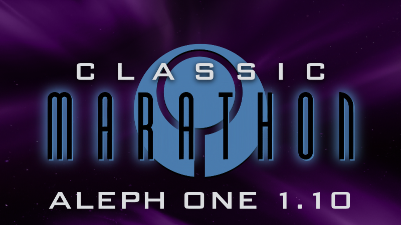 Classic Marathon - Aleph One 1.10 - Steam News