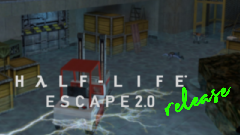Half-Life: ESCAPE 2.0 - Half-Life: Escape 2.0 is now online! - Steam News