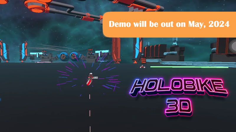 Holo Bike 3D - Demo Release Date Update - Steam News