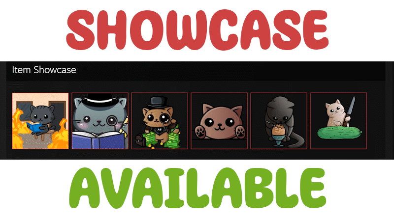 Steam :: Cats :: 🥳 Showcase is now available! Show your items and ...