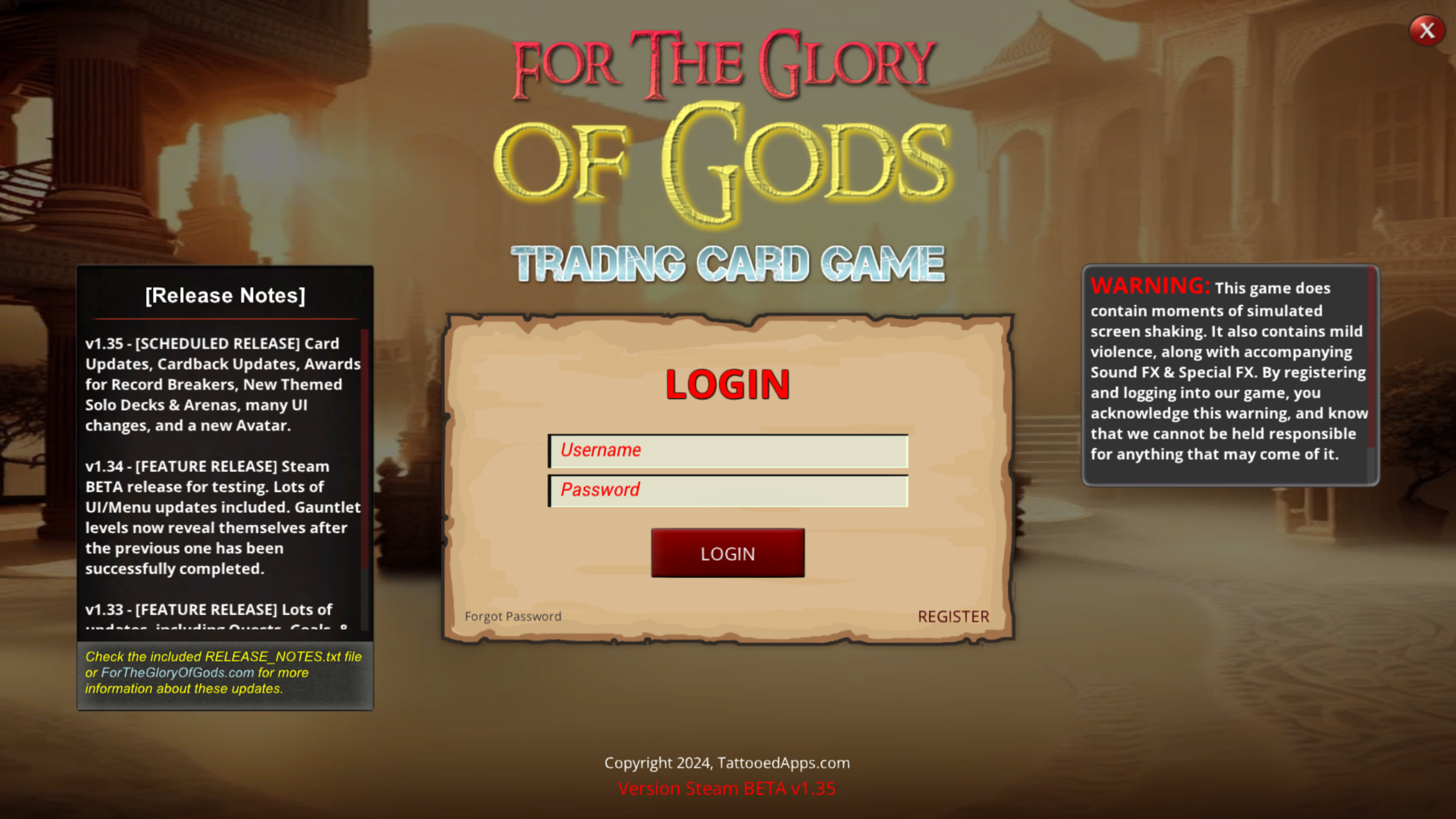 Steam Community :: For the Glory of Gods TCG