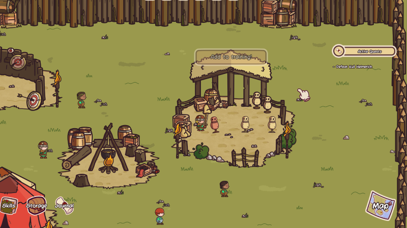 Rising Army - Devlog #1 - WIP - Build System of your camp! - Steam News